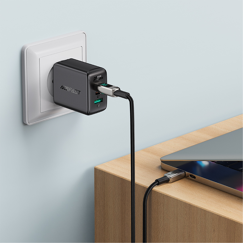 ACEFAST สายชาร์จ Data cable C6-01 USB-C to Lightning LED digital ...