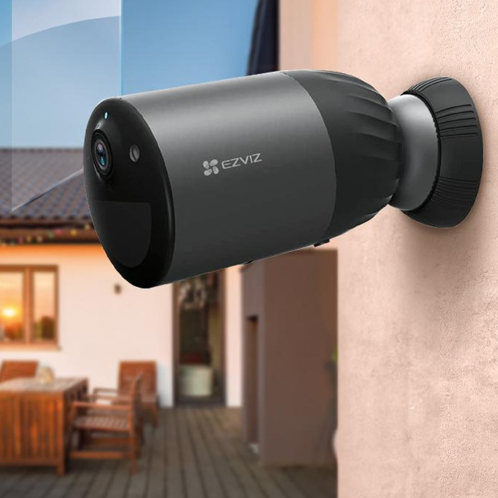 กล้องวงจรปิด EZVIZ BC1C (4MP) Outdoor Battery Wi-Fi Camera | Jaymart