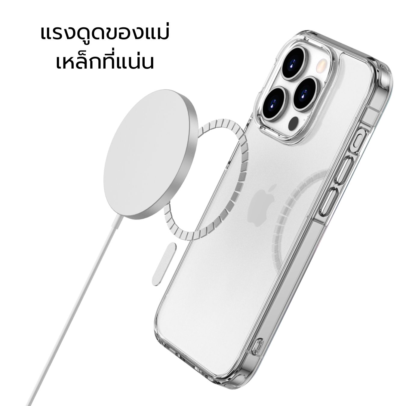 Fenix Shield Crystal Hybrid with Magsafe - Clear for iPhone 15 Series | Jaymart