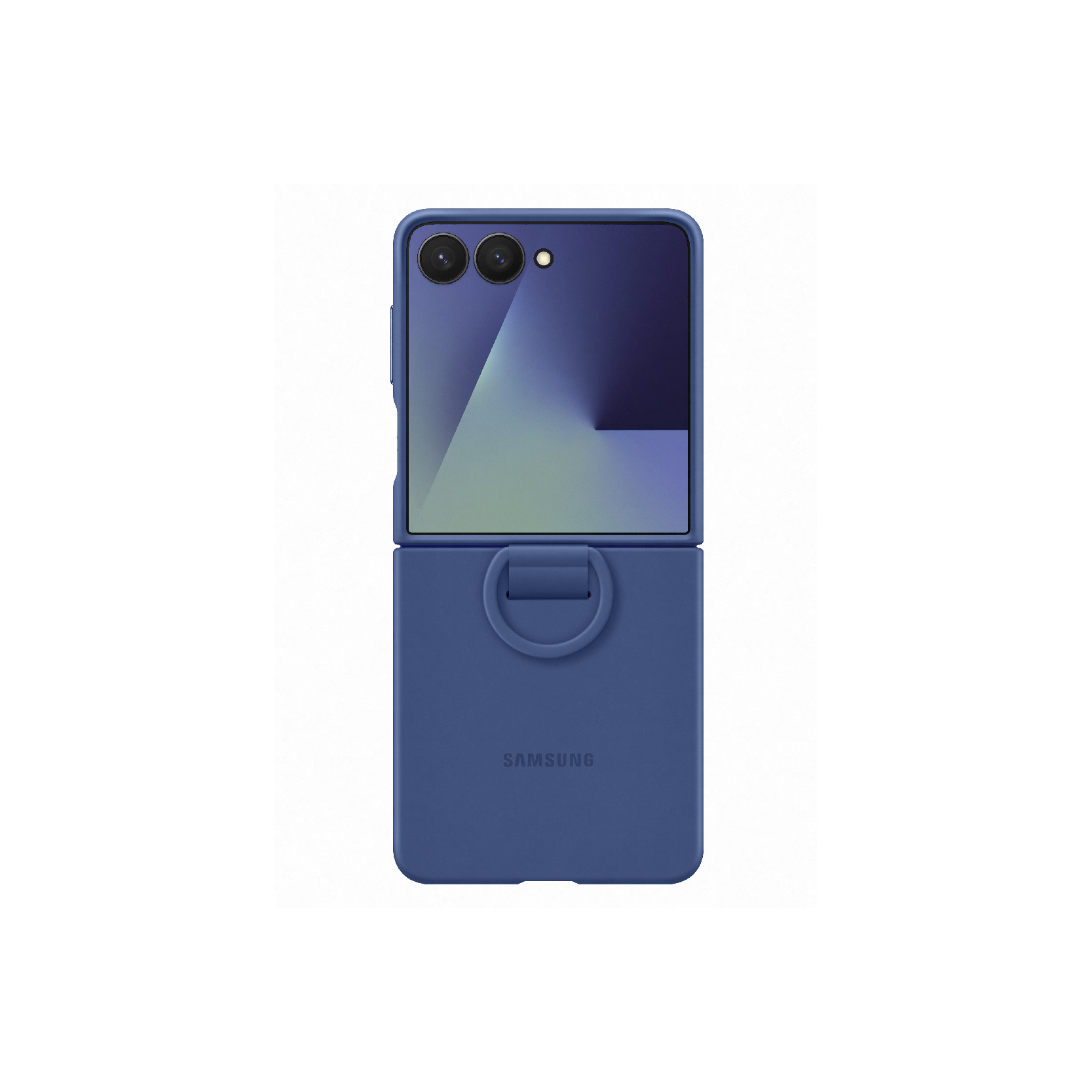 Case Samsung Galaxy Z Flip 7 Silicone Case with Ring | Jaymart