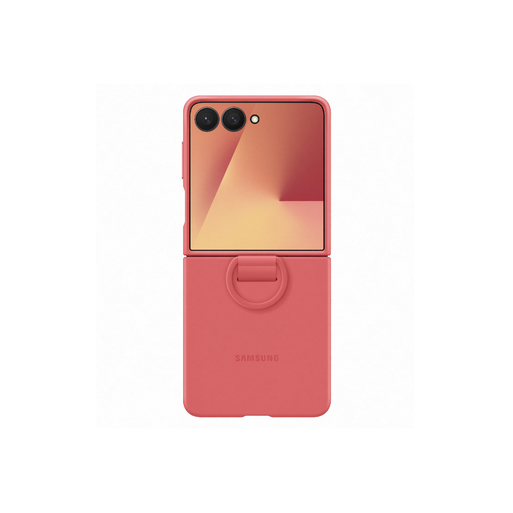 Case Samsung Galaxy Z Flip 7 Silicone Case with Ring | Jaymart